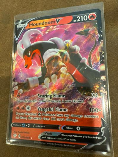 Houndoom V | Ungraded | Pokemon Darkness Ablaze