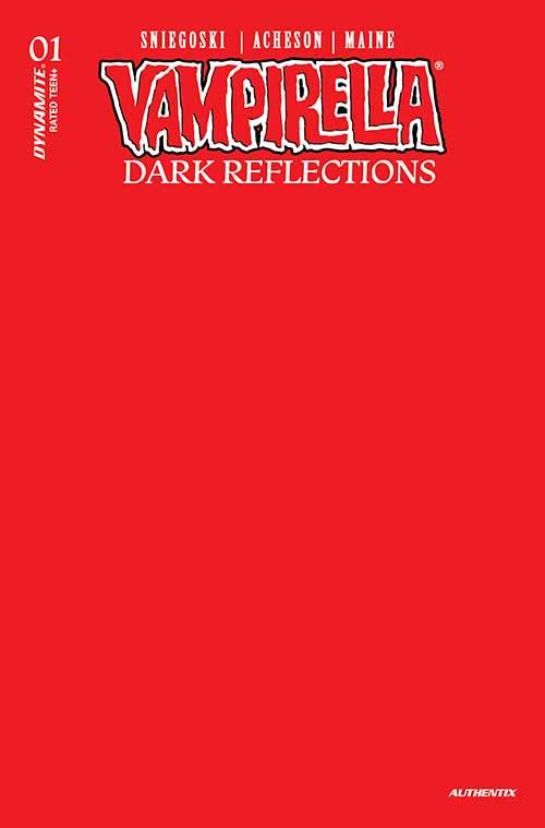 Vampirella: Dark Reflections [Red Blank] #1 (2024) Prices | Vampirella ...
