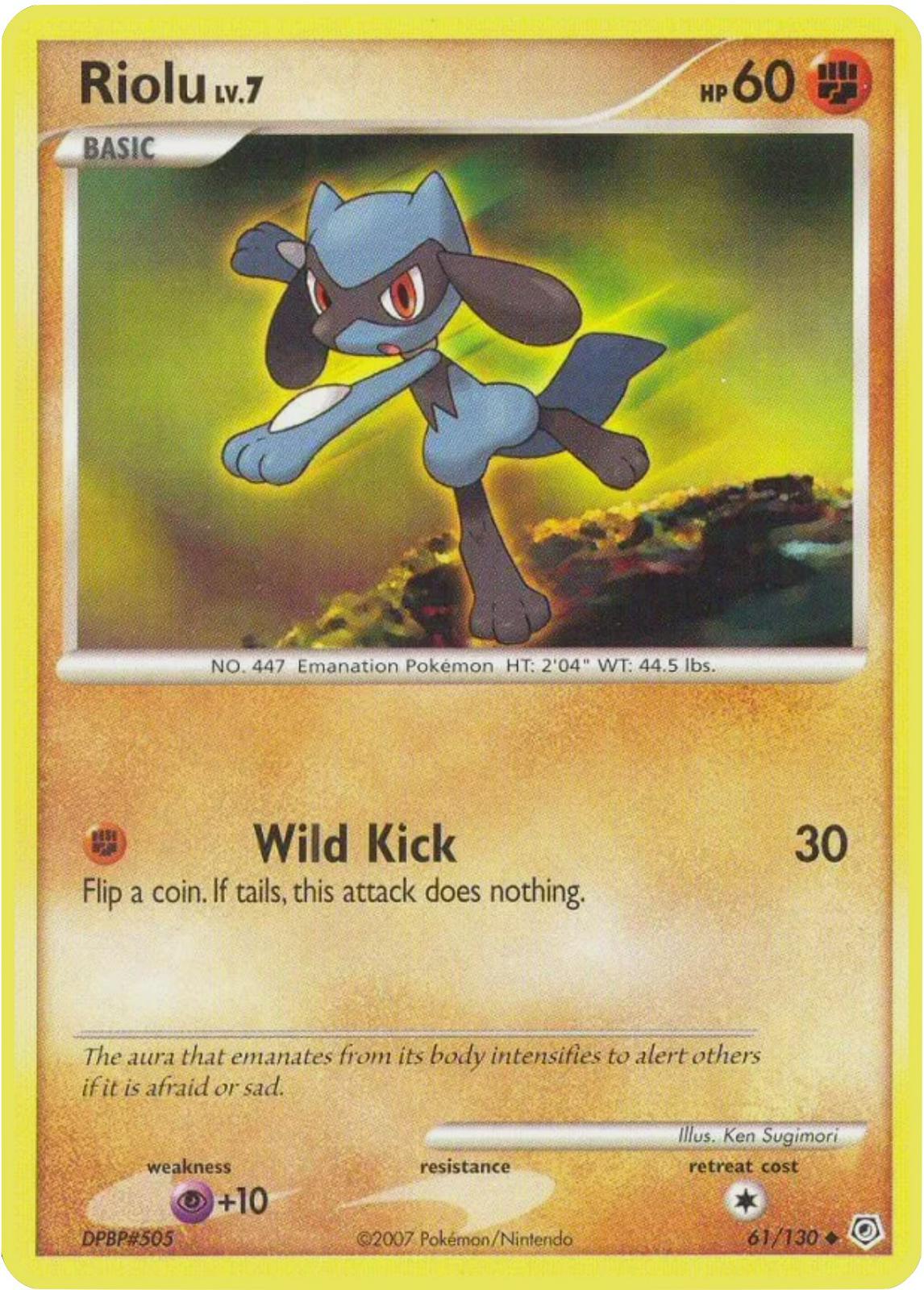 Riolu #61 Prices | Pokemon Diamond & Pearl | Pokemon Cards