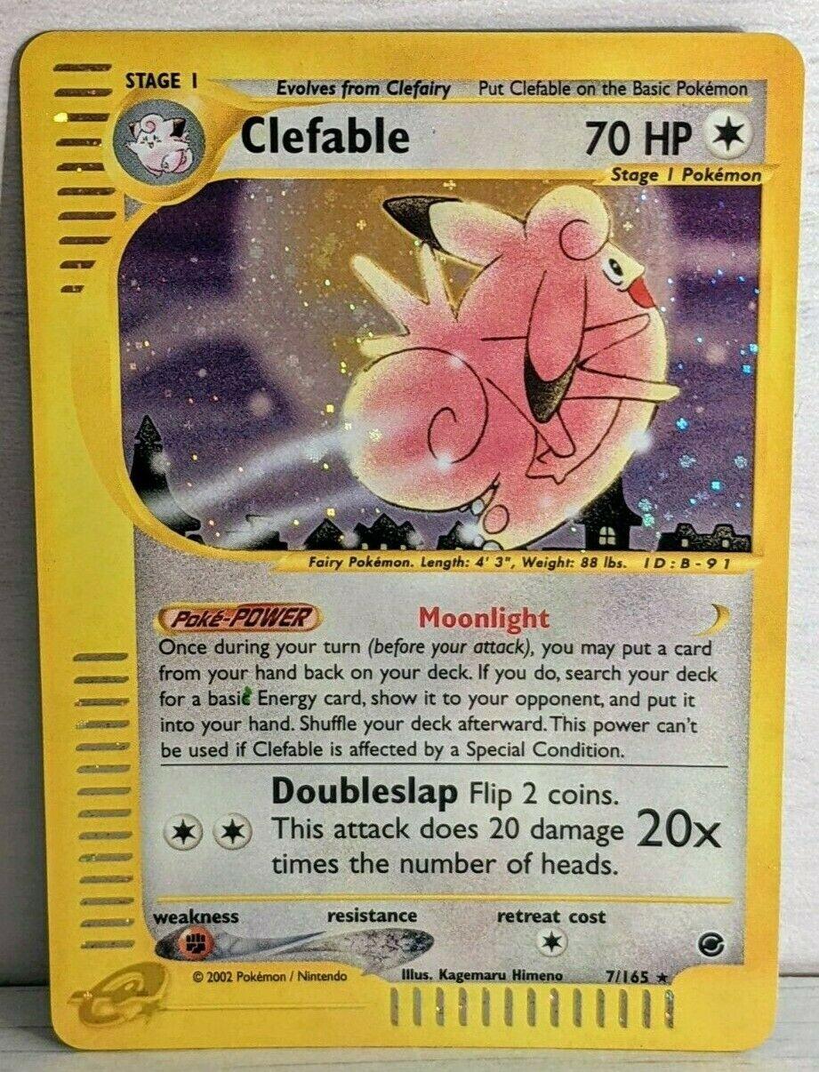 Clefable #7 Prices | Pokemon Expedition | Pokemon Cards