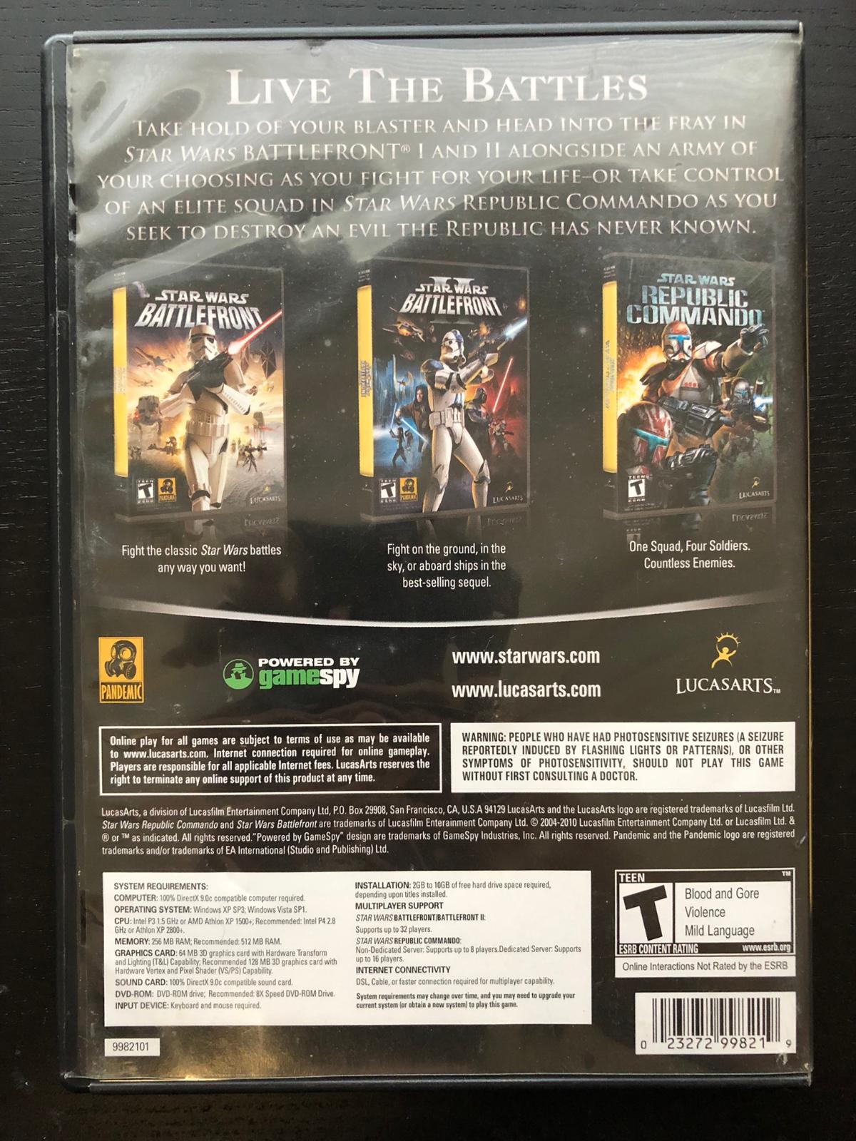 Star Wars Fan Favorites I Prices PC Games | Compare Loose, CIB & New Prices