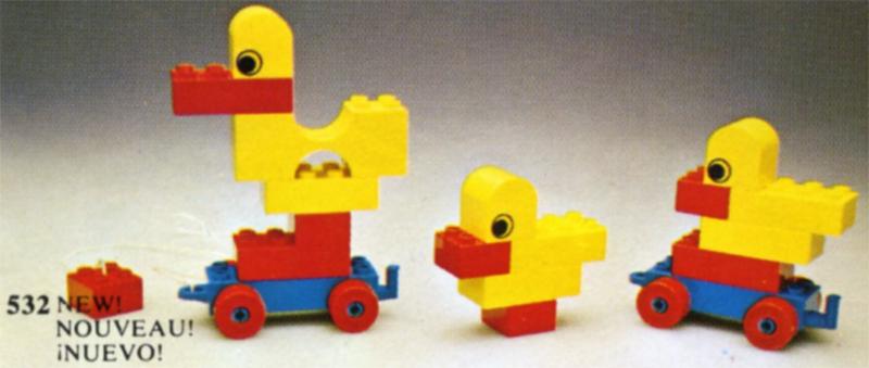 Pull-Along Ducks #532 LEGO Set Prices | New, Boxed, Loose Values