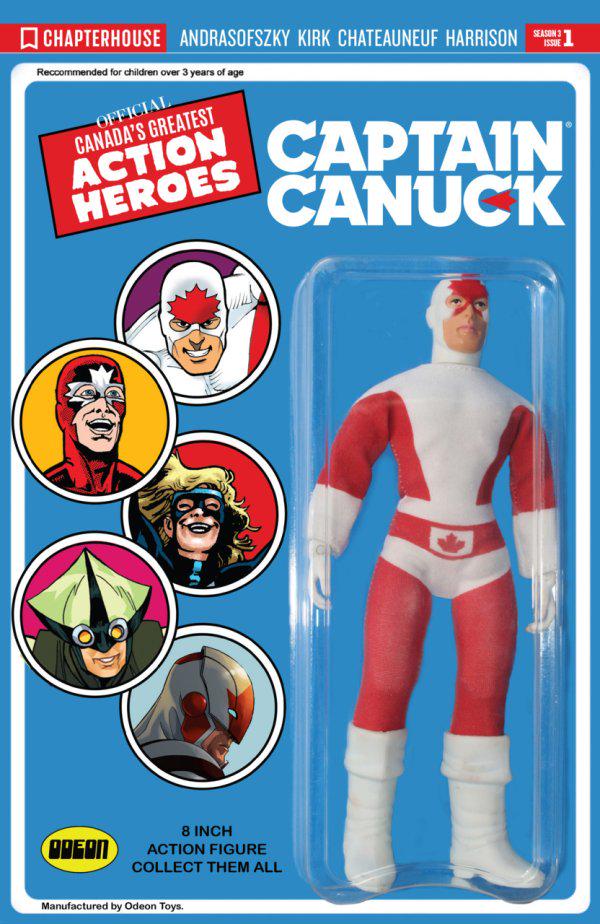Captain Canuck [Action Figure] #1 (2017) Prices | Captain Canuck Series