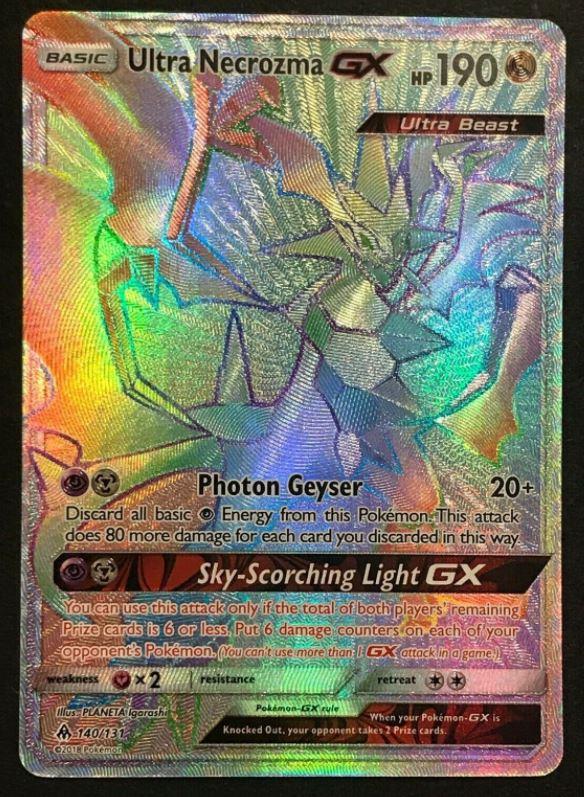 Ultra Necrozma-GX #140 Prices | Pokemon Forbidden Light | Pokemon Cards