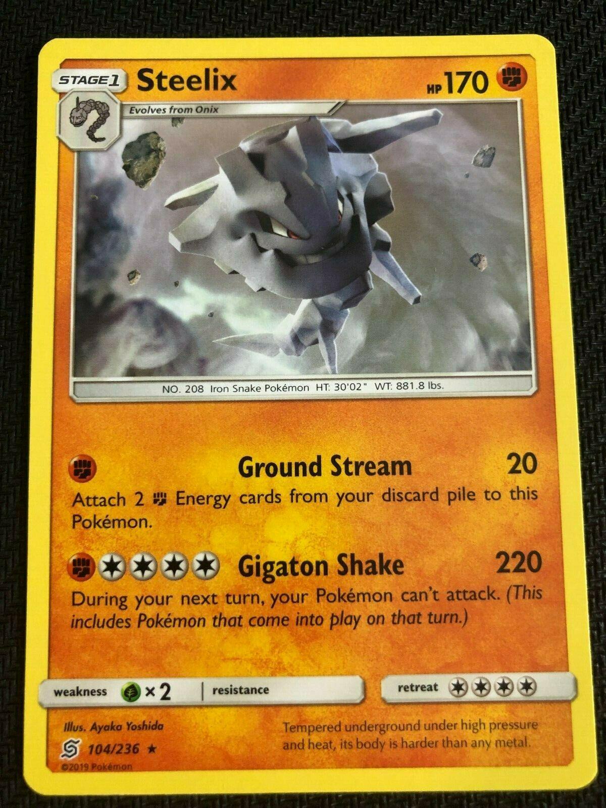Steelix #104 Prices | Pokemon Unified Minds | Pokemon Cards