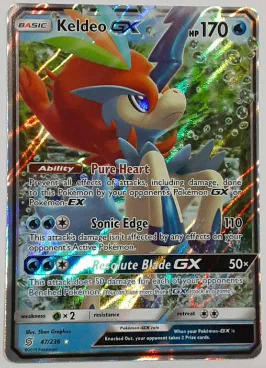 Keldeo GX #47 Prices | Pokemon Unified Minds | Pokemon Cards