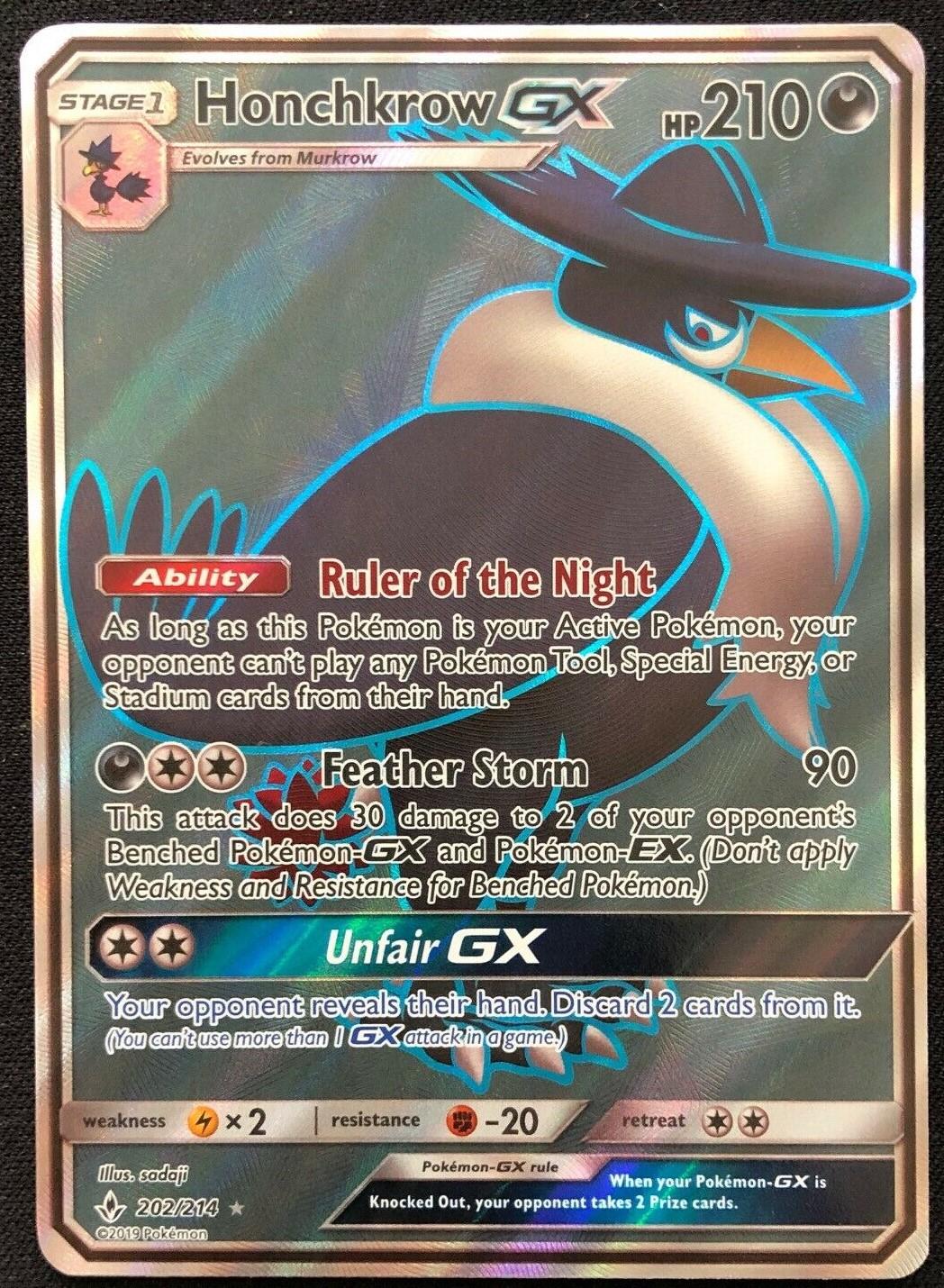 Honchkrow GX #202 Prices | Pokemon Unbroken Bonds | Pokemon Cards