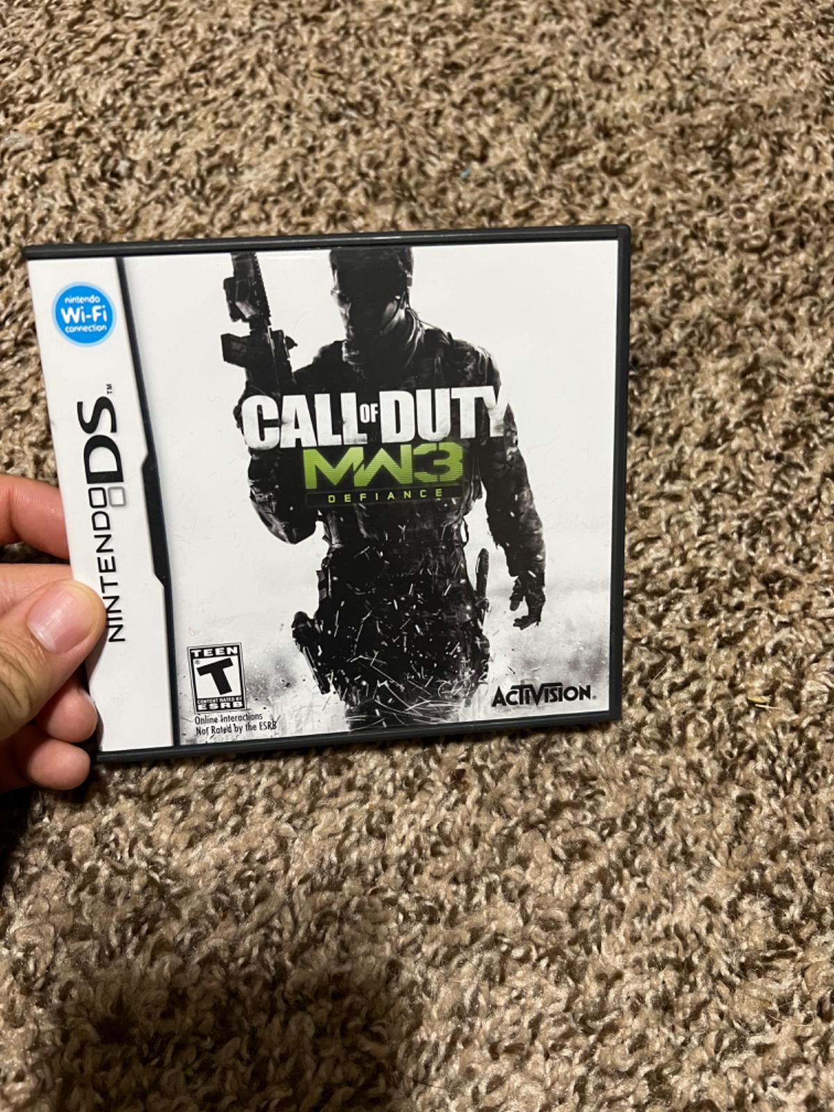 Call of Duty Modern Warfare 3 | Item, Box, and Manual | Nintendo DS