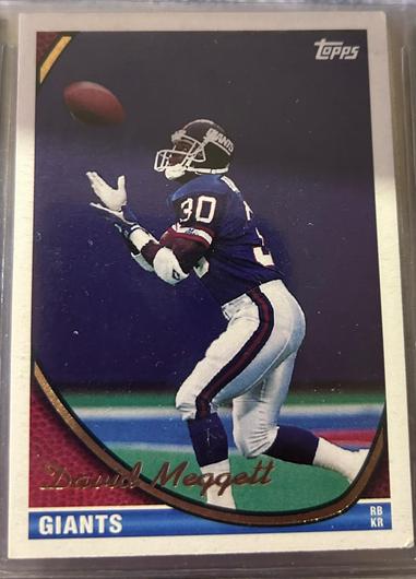 Dave Meggett | Ungraded | 1994 Topps
