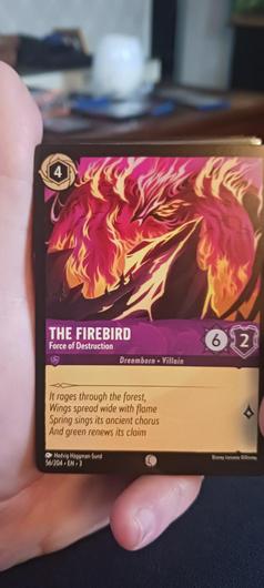 The Firebird - Force of Destruction | Ungraded | Lorcana Into the Inklands