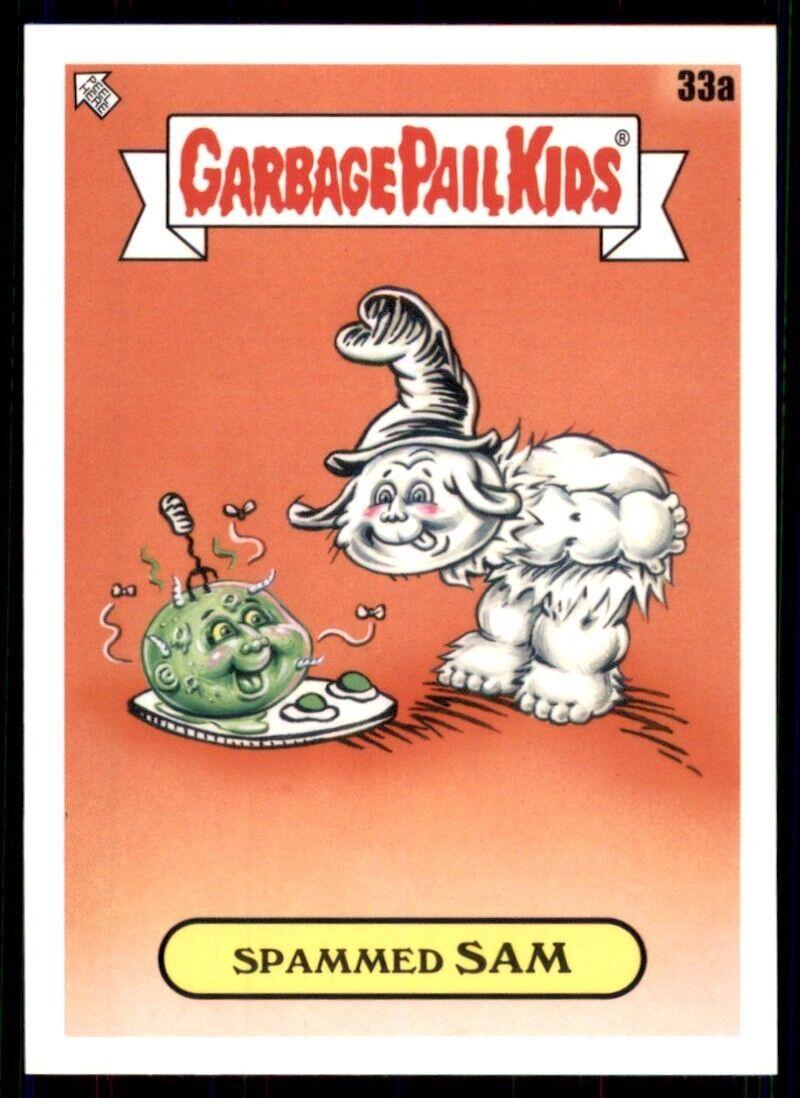 Spammed Sam #33a Prices | Garbage Pail Kids Book Worms | GPK Cards