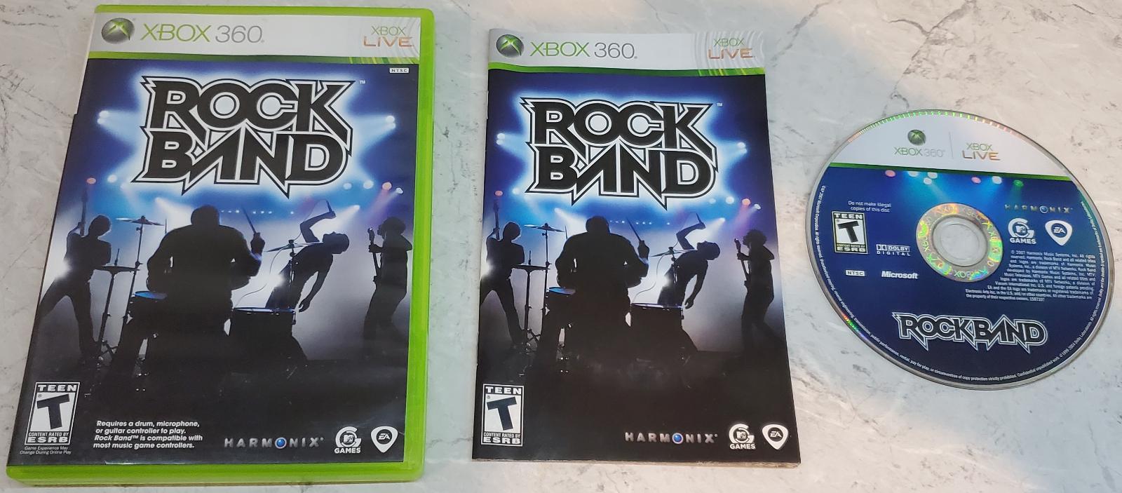 Rock Band | Item, Box, and Manual | Xbox 360