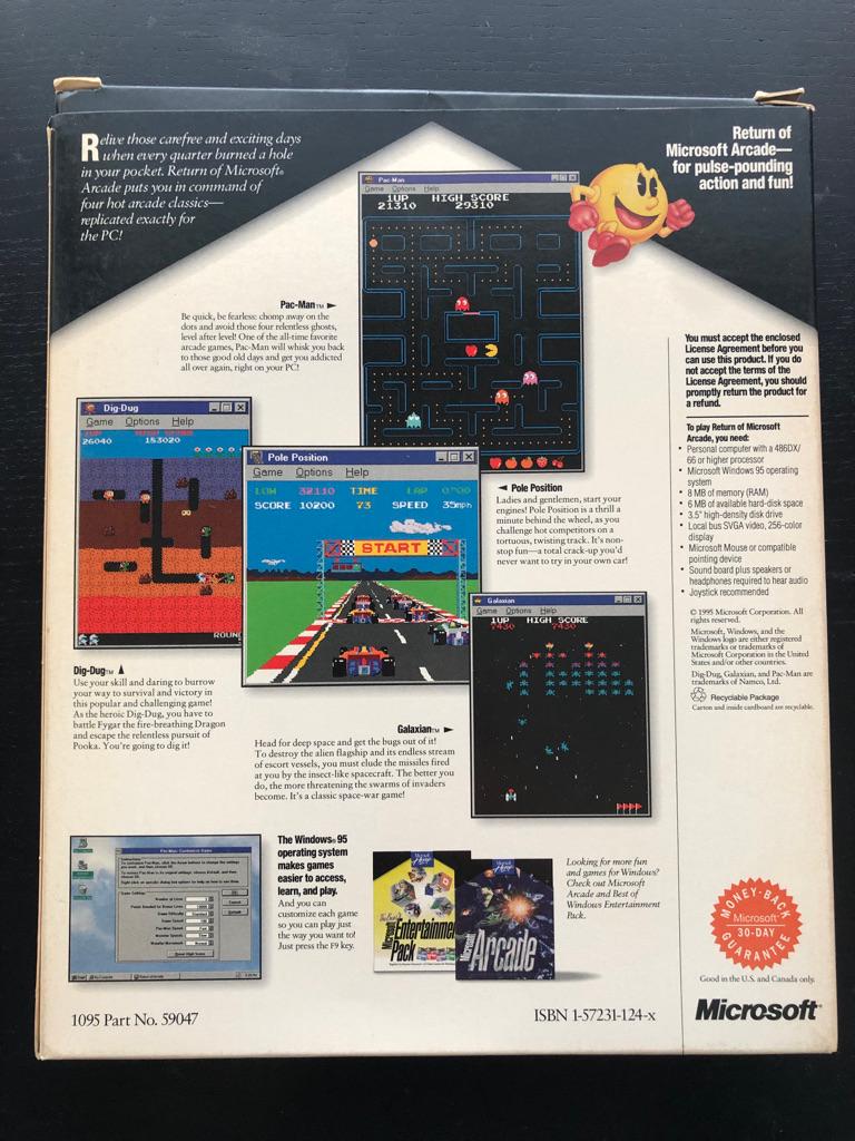 Microsoft Return of Arcade Prices PC Games | Compare Loose, CIB & New ...