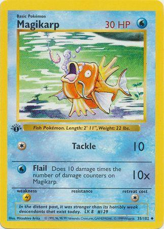 Magikarp [1st Edition] | Graded 9 | Pokemon Base Set