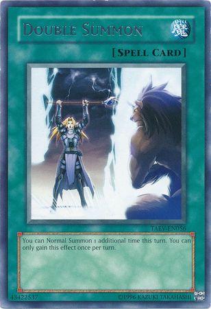 Double Summon TAEV-EN056 Prices | YuGiOh Tactical Evolution | Yugioh Cards