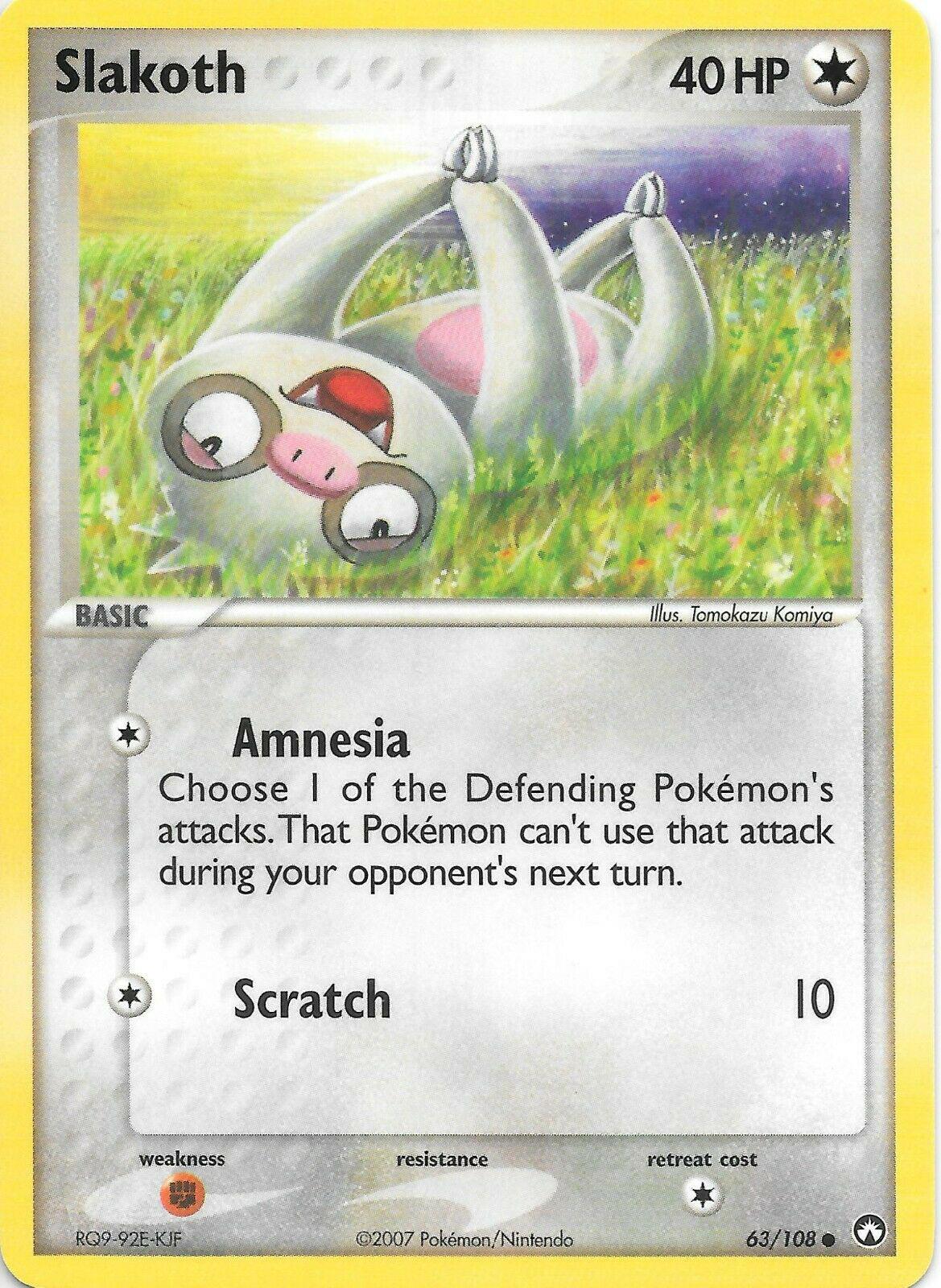 Slakoth #63 Prices | Pokemon Power Keepers | Pokemon Cards