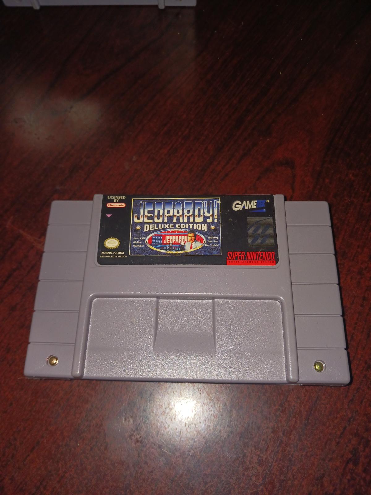 Jeopardy Deluxe Edition | Item only | Super Nintendo