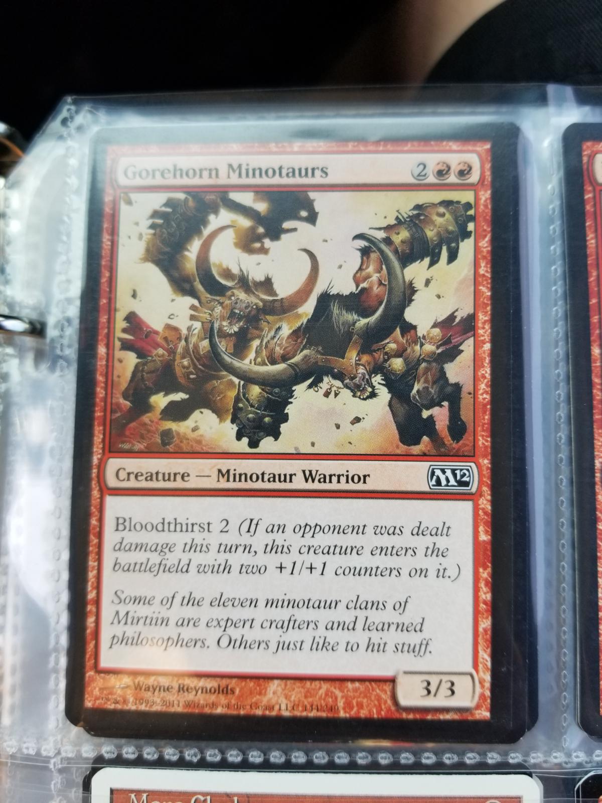 Gorehorn Minotaurs Prices | Magic M12 | Magic Cards