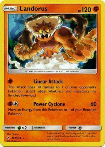 Landorus [Holo] #103 Prices | Pokemon Unbroken Bonds | Pokemon Cards