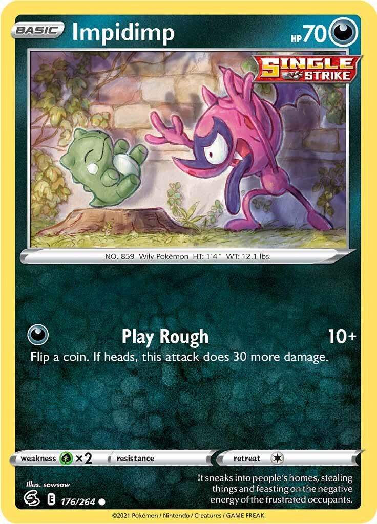 Impidimp #176 Prices | Pokemon Fusion Strike | Pokemon Cards