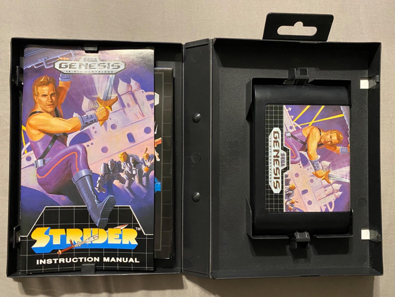 Strider | Item, Box, and Manual | Sega Genesis