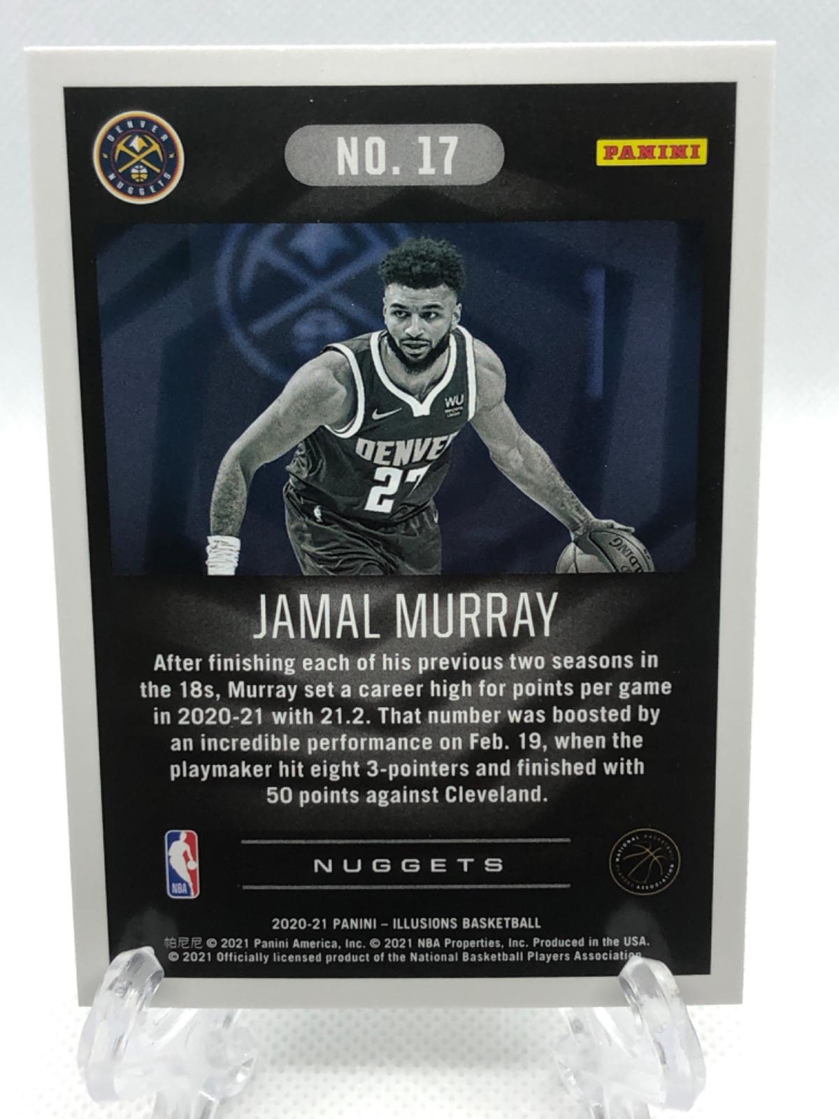 Jamal Murray #17 Prices | 2020 Panini Illusions | Basketball Cards