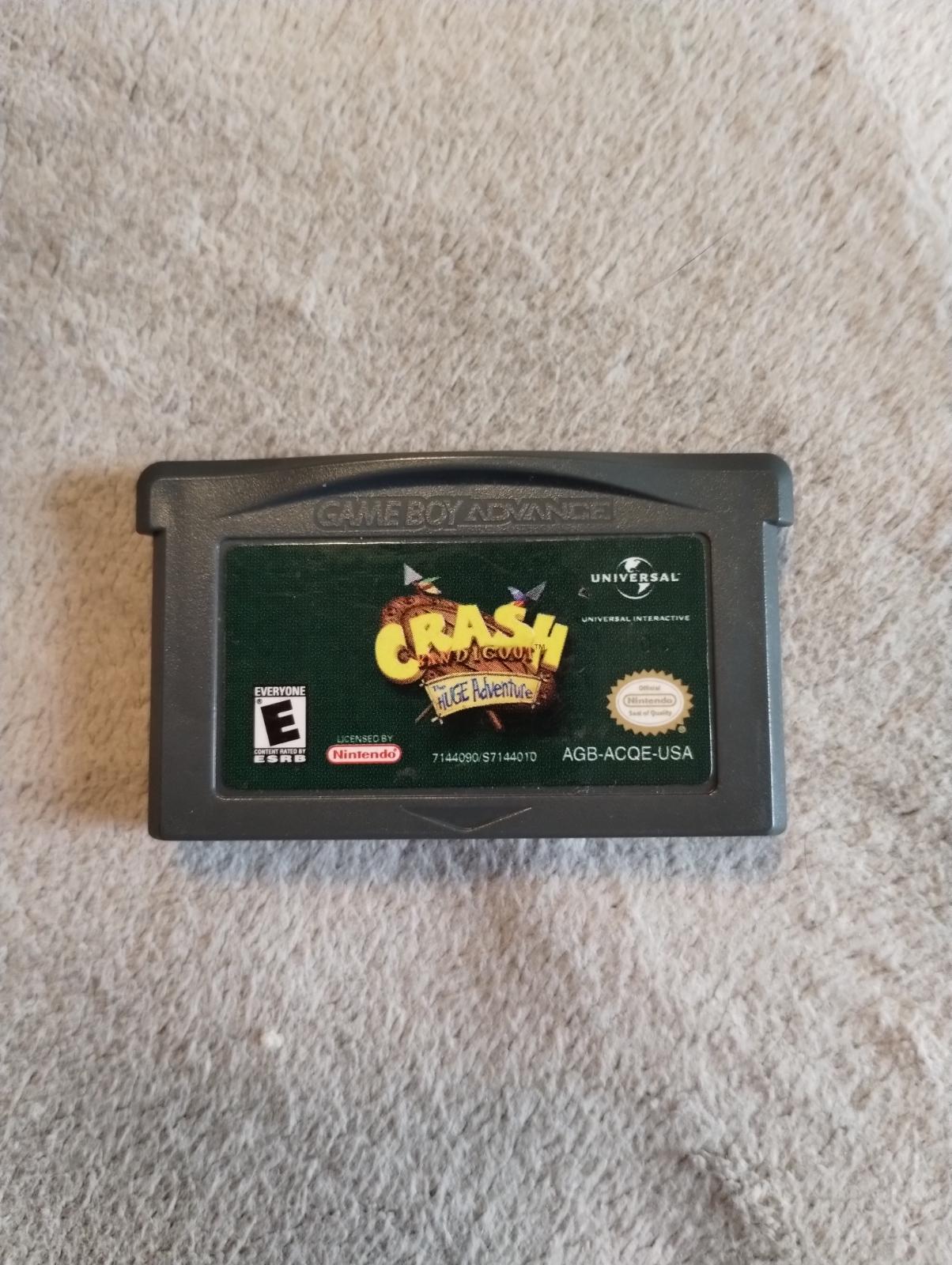 Crash Bandicoot the Huge Adventure | Item only | GameBoy Advance