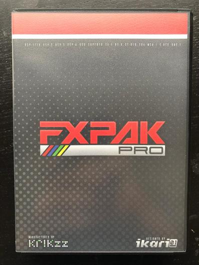 FXPAK PRO | Item, Box, and Manual | Super Nintendo