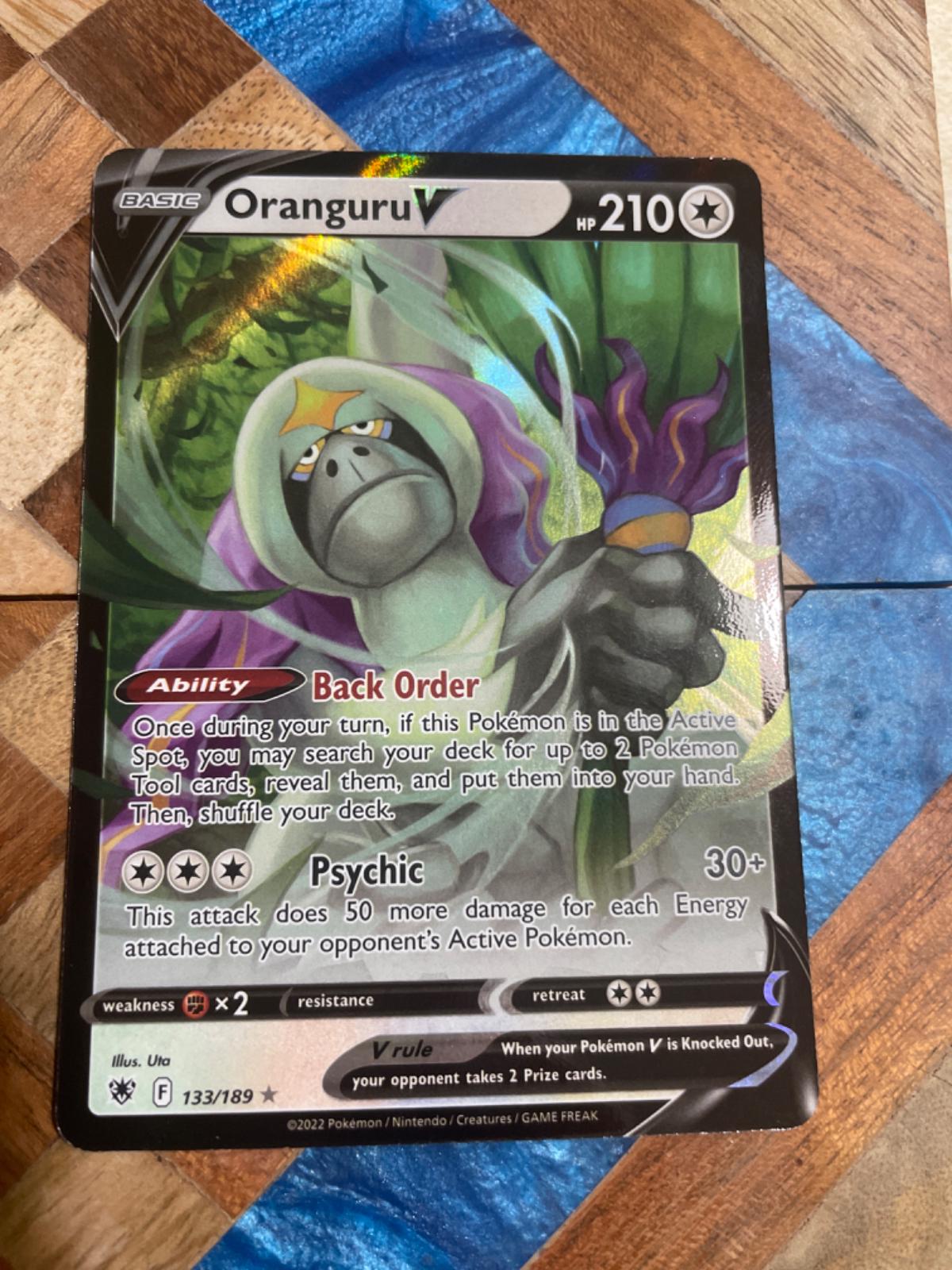 Oranguru V | Ungraded | Pokemon Astral Radiance