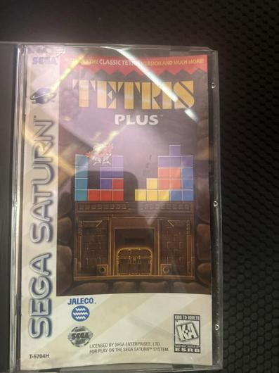 Tetris Plus | Item, Box, and Manual | Sega Saturn