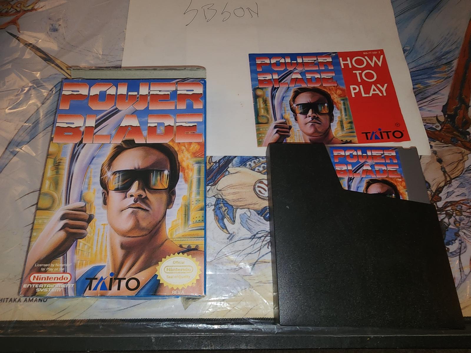 Power Blade | Item, Box, and Manual | NES