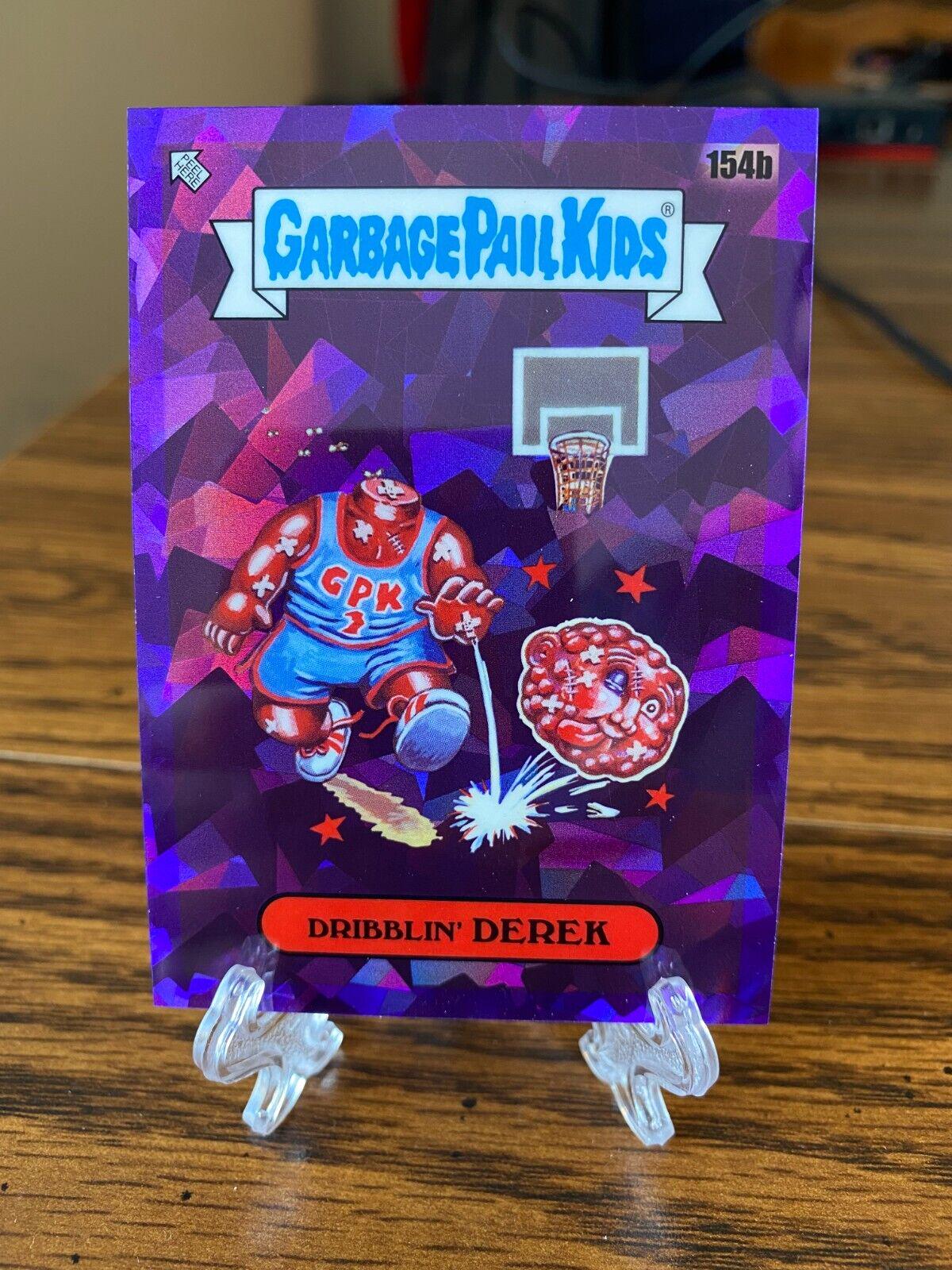 DRIBBLIN' DEREK [Purple] #154b Prices | Garbage Pail Kids 2021 Sapphire ...