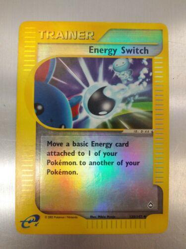 Energy Switch #120 Prices | Pokemon Aquapolis | Pokemon Cards