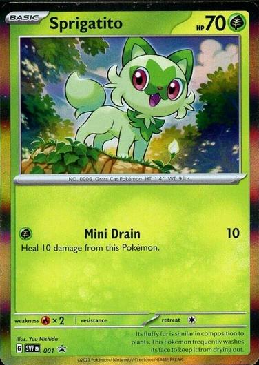 Sprigatito [Holo] | Ungraded | Pokemon Promo