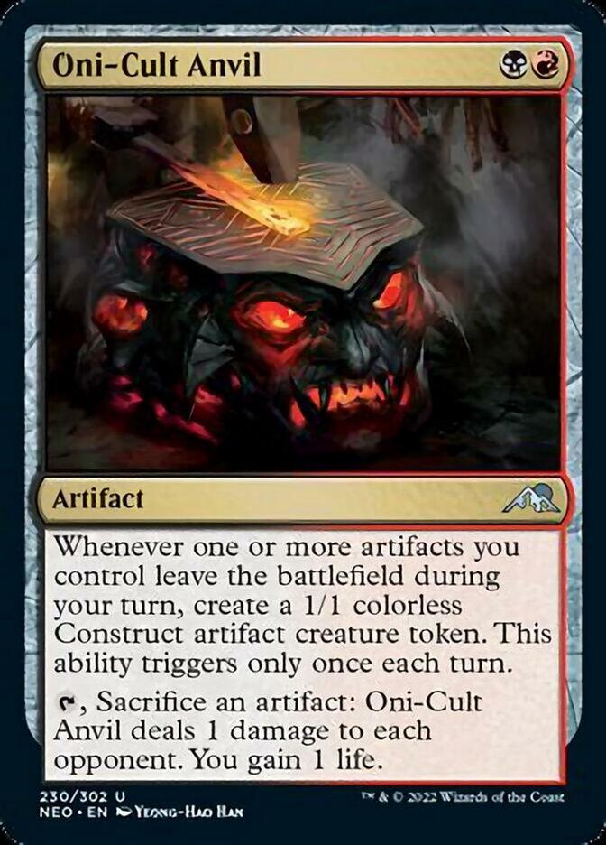 Oni-Cult Anvil #230 Prices | Magic Kamigawa: Neon Dynasty | Magic Cards