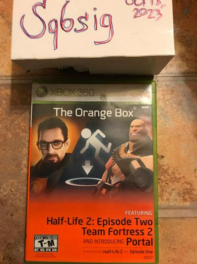 Orange Box | Item, Box, and Manual | Xbox 360