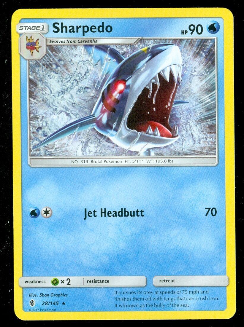 Sharpedo #28 Prices | Pokemon Guardians Rising | Pokemon Cards