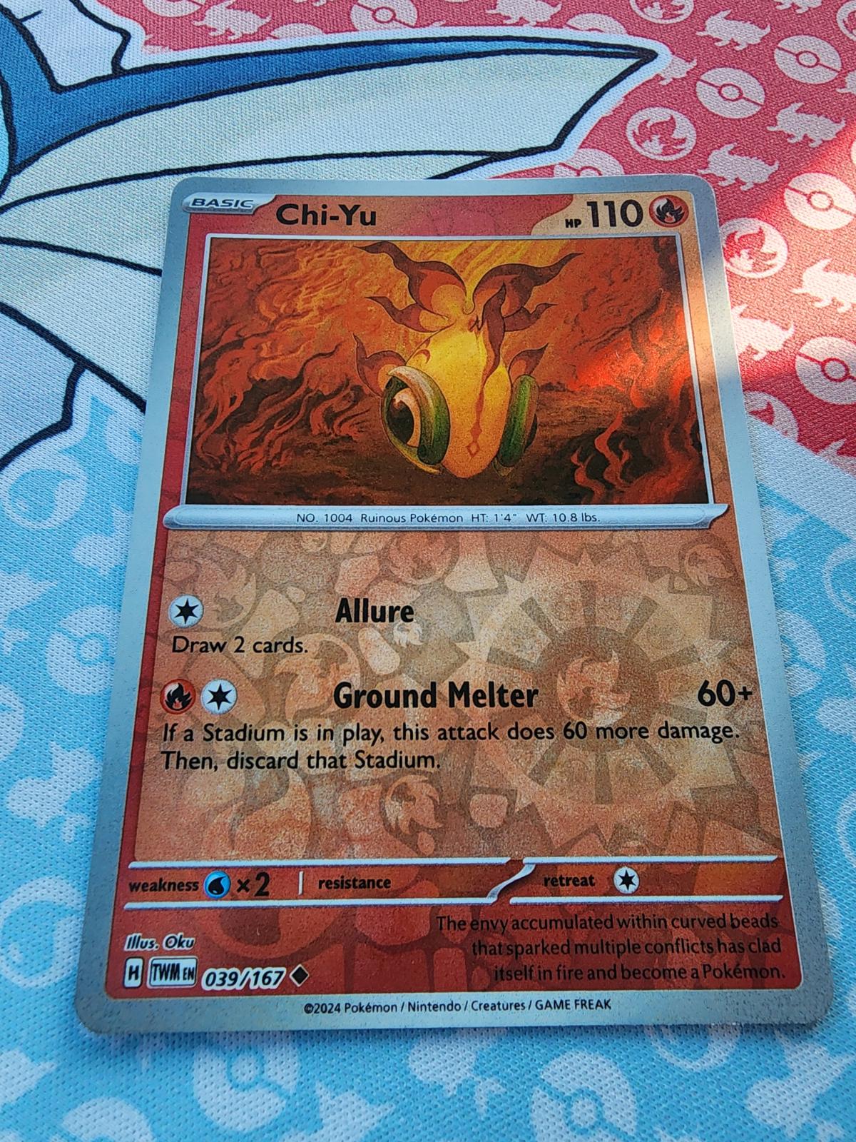 Chi-Yu [Reverse Holo] #39 Prices | Pokemon Twilight Masquerade ...