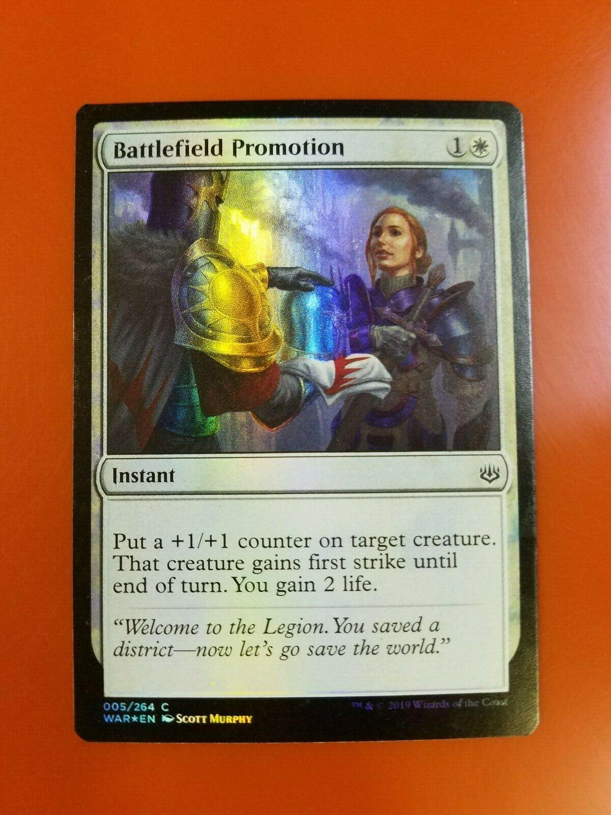 Battlefield Promotion [Foil] Prices | Magic War of the Spark | Magic Cards