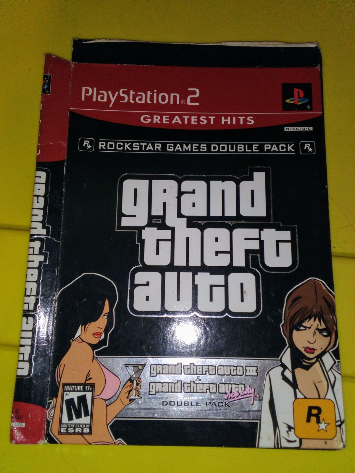 Grand Theft Auto Double Pack | Box only | Playstation 2