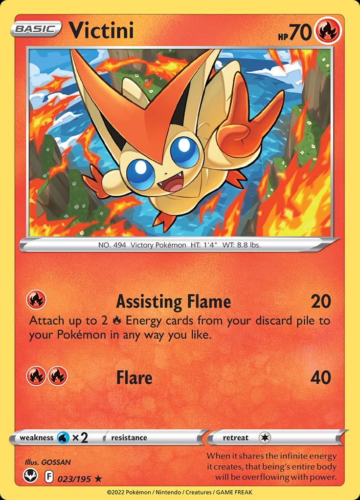 Victini #23 Prices | Pokemon Silver Tempest | Pokemon Cards