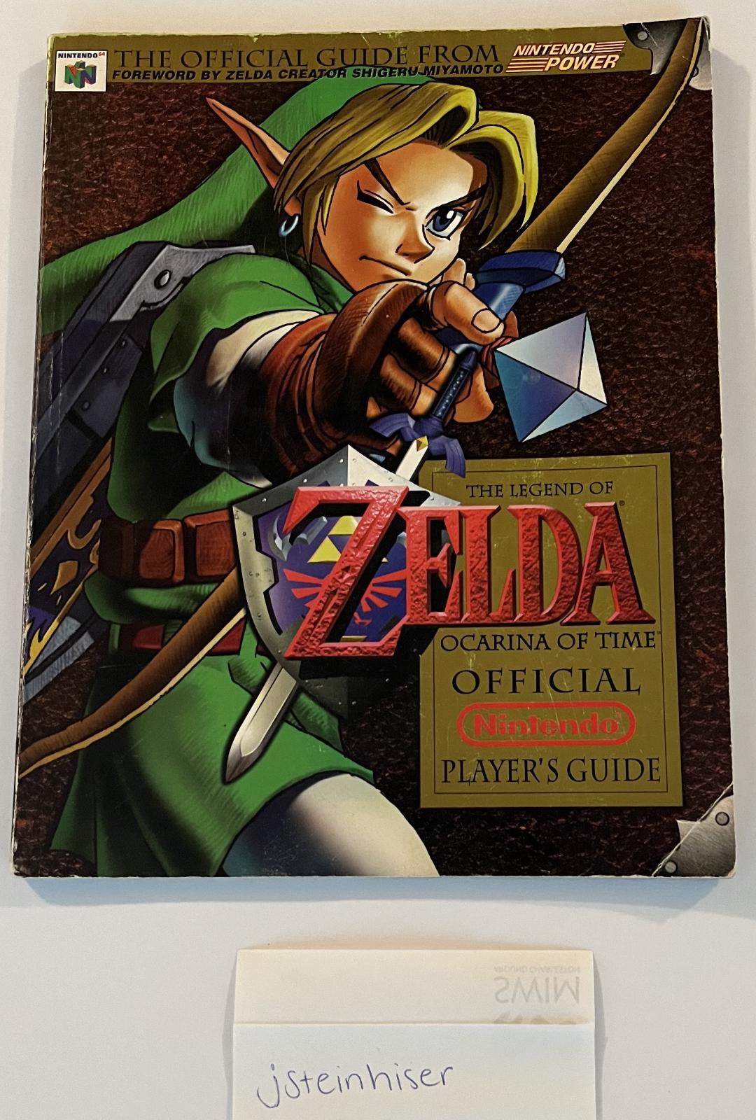 Zelda: Ocarina of Time Player's Guide | Item, Box, and Manual ...