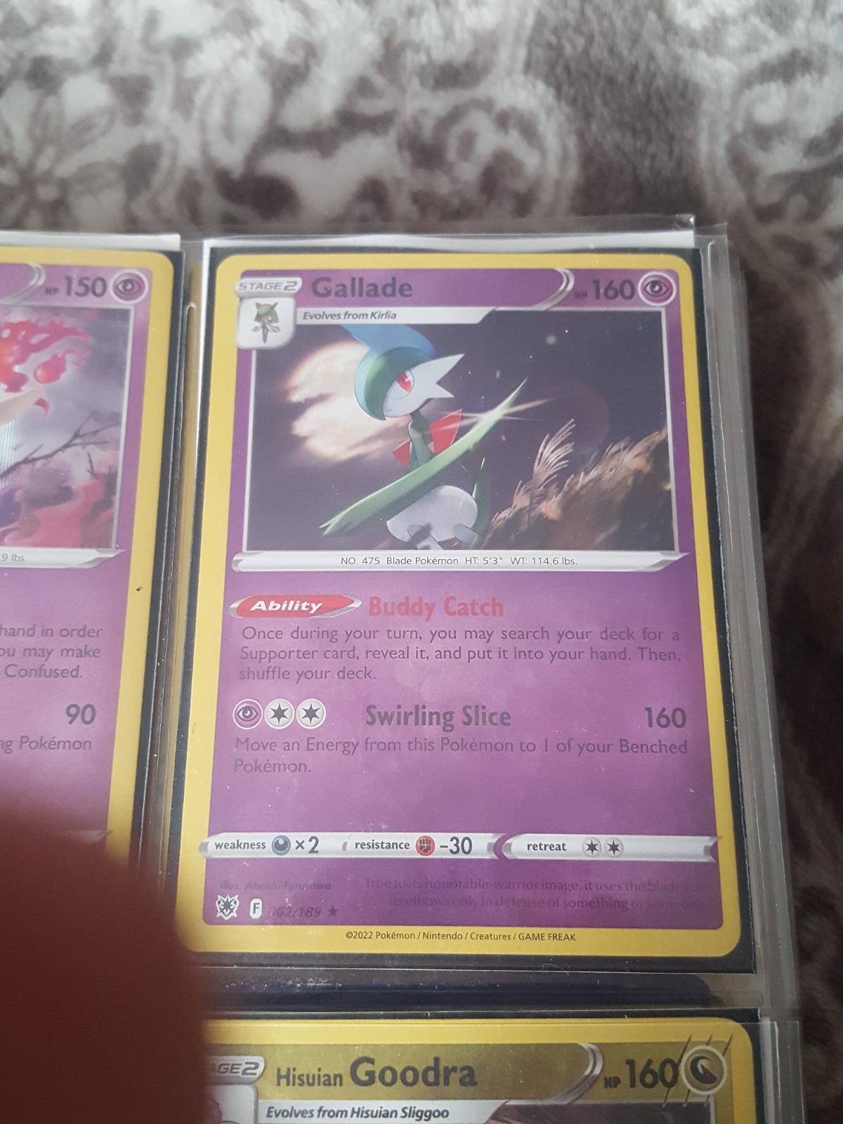 Gallade [Reverse Holo] | Ungraded | Pokemon Astral Radiance