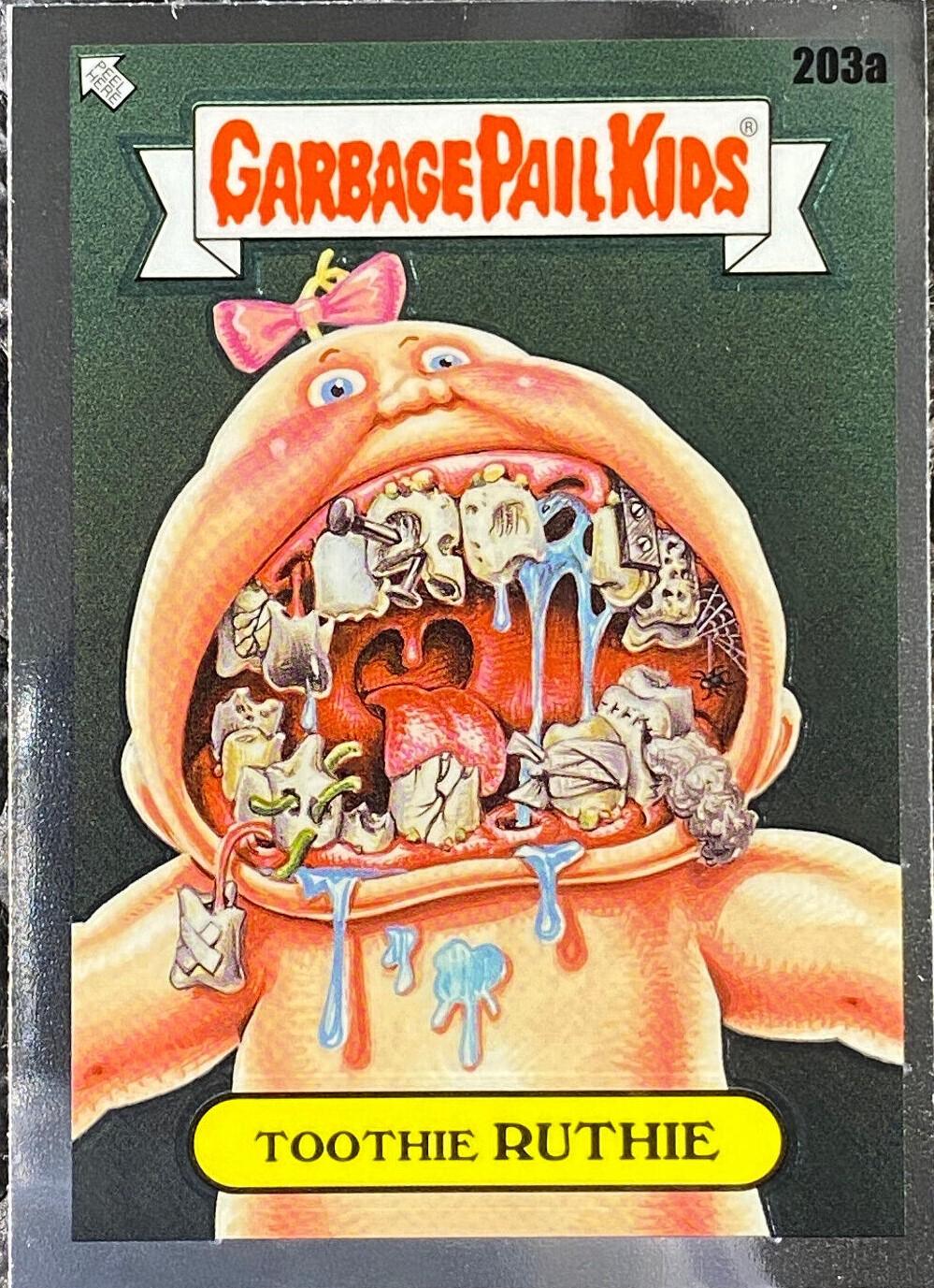 Toothie RUTHIE #203a Prices | 2022 Garbage Pail Kids Chrome | GPK Cards