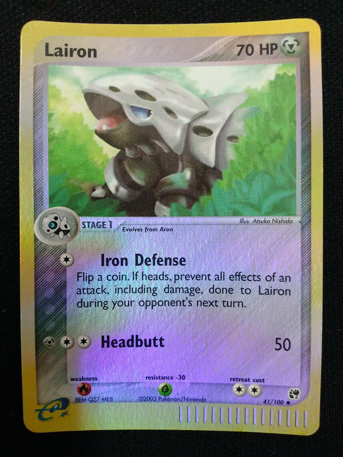 Lairon [Reverse Holo] #41 Prices | Pokemon Sandstorm | Pokemon Cards