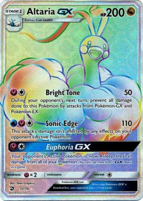 Altaria GX #72 Prices | Pokemon Dragon Majesty | Pokemon Cards
