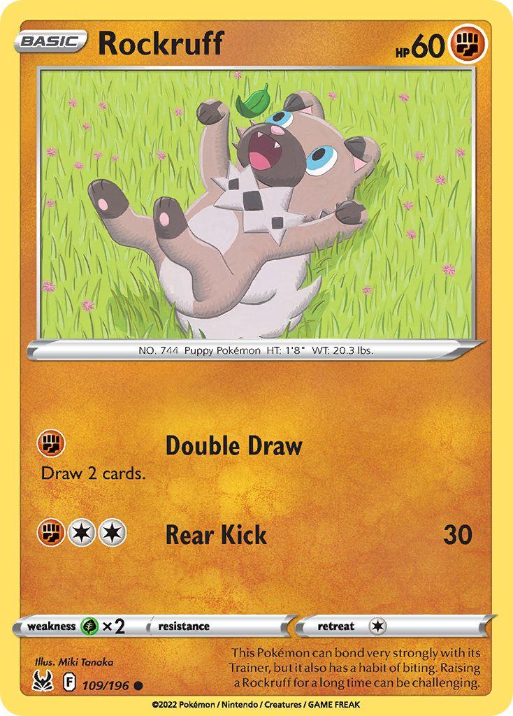 Rockruff #109 Prices | Pokemon Lost Origin | Pokemon Cards