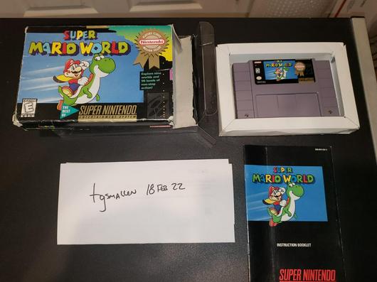 Super Mario World [Player's Choice] | Item, Box, and Manual | Super ...