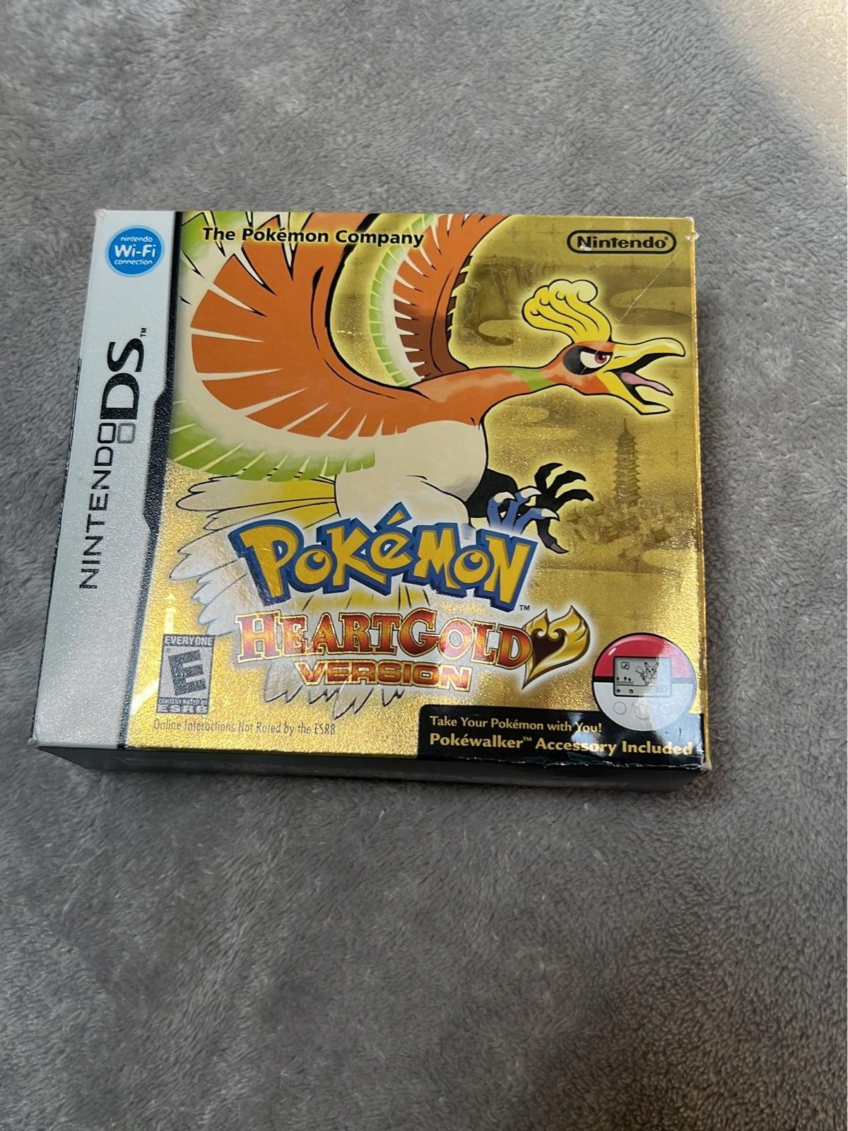 Pokemon HeartGold Version [Pokewalker] | Item, Box, and Manual ...