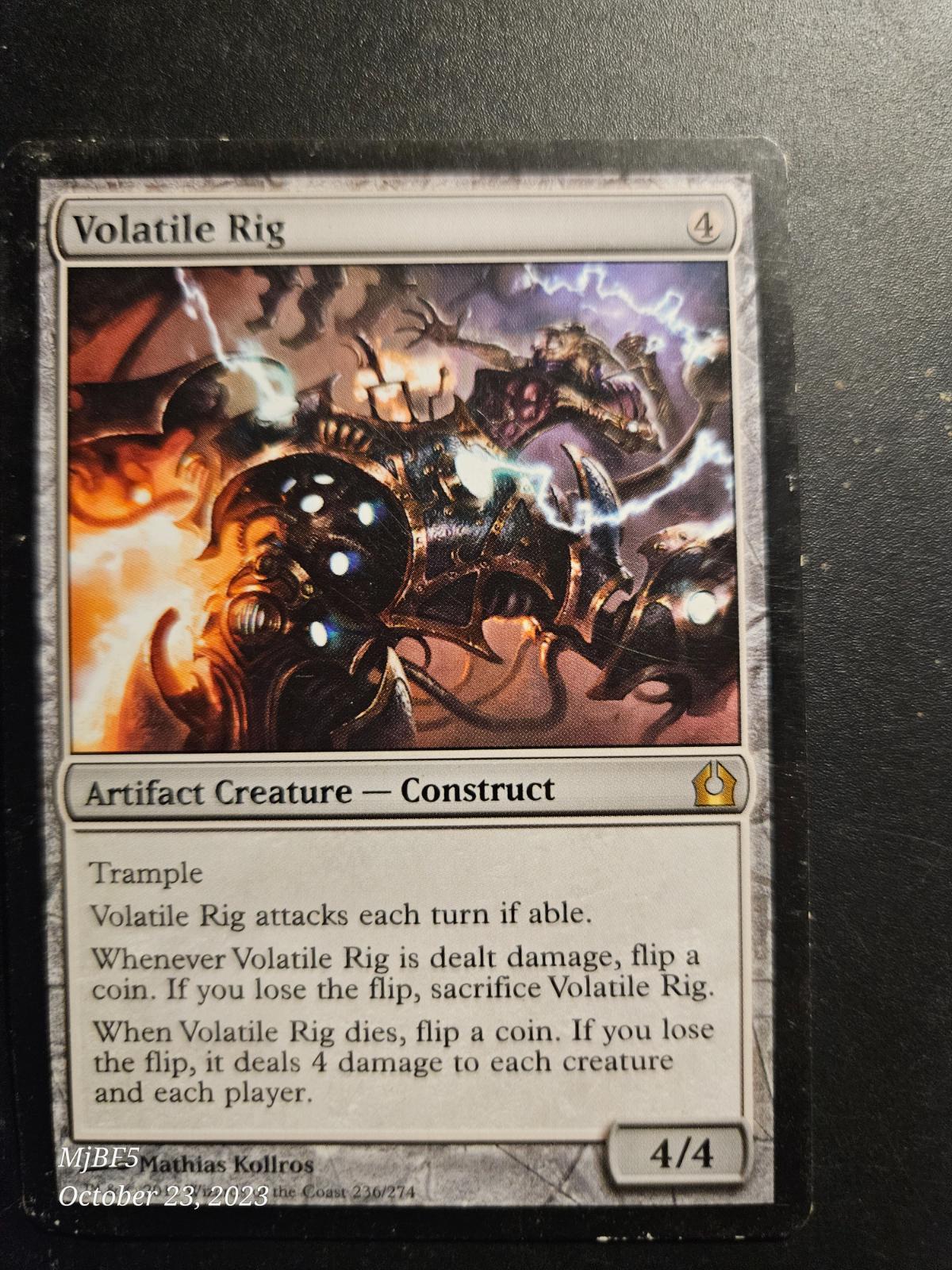 Volatile Rig | Ungraded | Magic Return to Ravnica